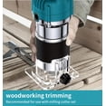 DGB Compact Handheld Wood Router, Electric Woodworking Trimmer Tool ...
