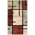 Spice Grid Area Rug - Modern Geometric Design - Walmart.com