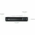 APC Smart-UPS, Line Interactive, 2200VA, Rackmount 2U, 120V, 6 NEMA 5 ...