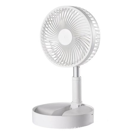 USB Fan Mini Charging Desk Fan Quiet 3-speed Portable Folding Fan (3600 ...