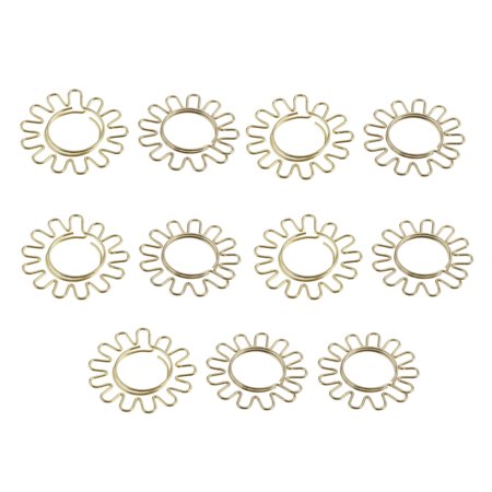10 pieces sunflower paper clips paper clip file clip paper clips ...
