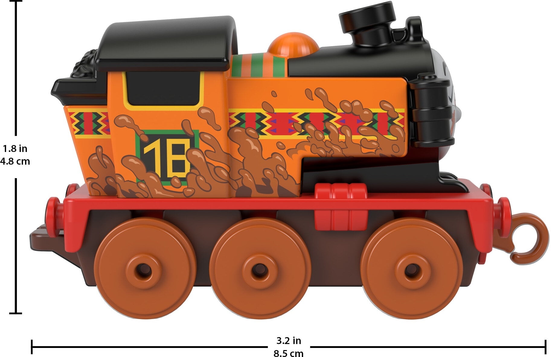 Buy Fisher-Price Thomas & Friends Mud Run Nia Push-Along Engine Online ...