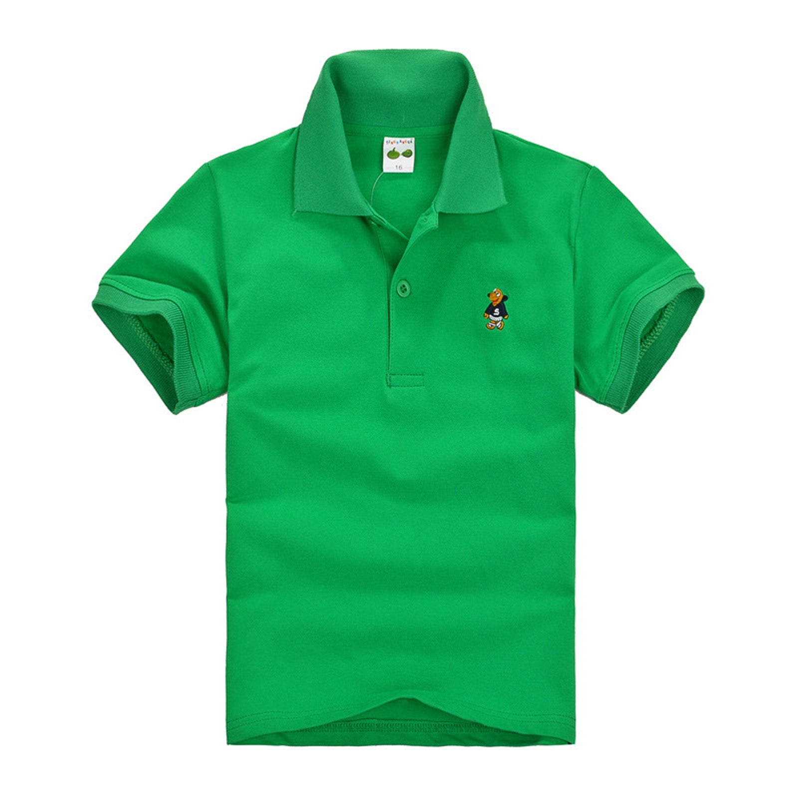 Click here for Asdfzx Boys Polo Shirt Solid Shirt For Boys Rugby... prices
