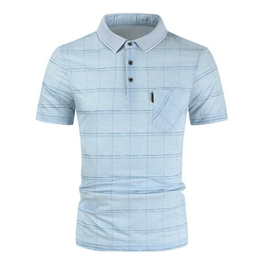 Palmland Classic 2 Pocket Solid Banded Bottom Polo Shirt Sizes Medium ...