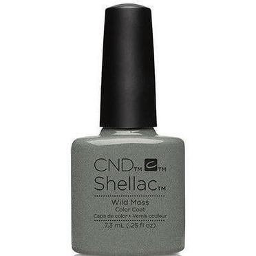 CND Shellac UV Cure Soak Off Gel Polish, Powerful Hematile, Chip ...
