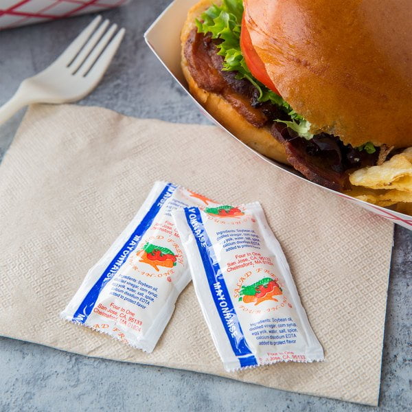 Mayonnaise 9 Gram Portion Packets - 200/Case - Walmart.ca