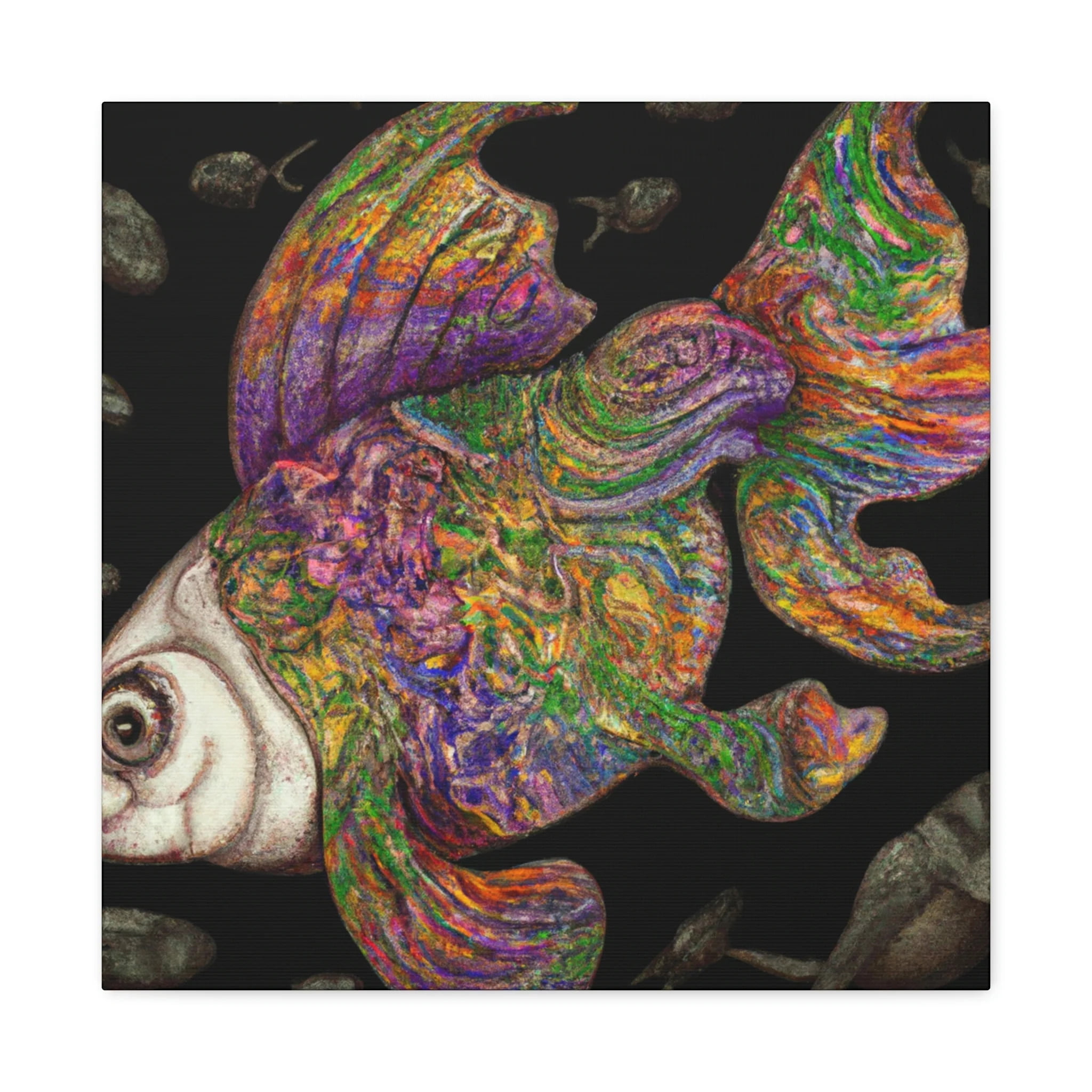 Rainbow Fish Transformation - Canvas - Walmart.com