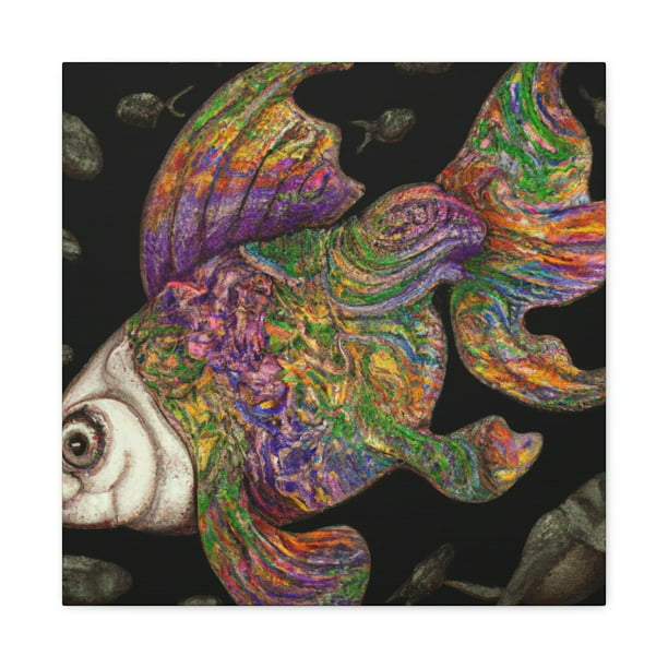 Rainbow Fish Transformation - Canvas - Walmart.com