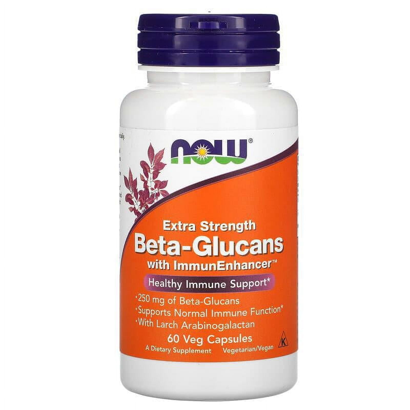 NOW FOODS BETA-GLUCANOS CON IMMUNENHANCER 250MG 60VCAPS | Bodega ...