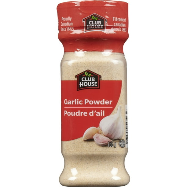 Club House, Quality Natural Herbs & Spices, Garlic Powder, 165g, 165 g ...