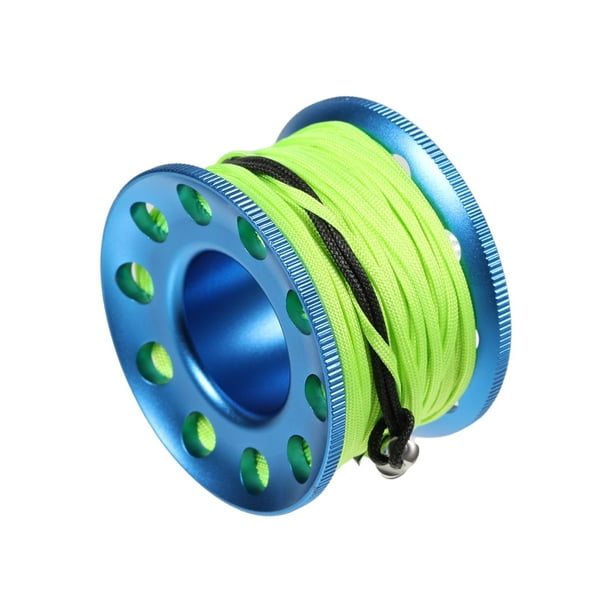 Xinxinyy Dive Finger Reel Safety High Density Rope Aluminum Tech Spool ...