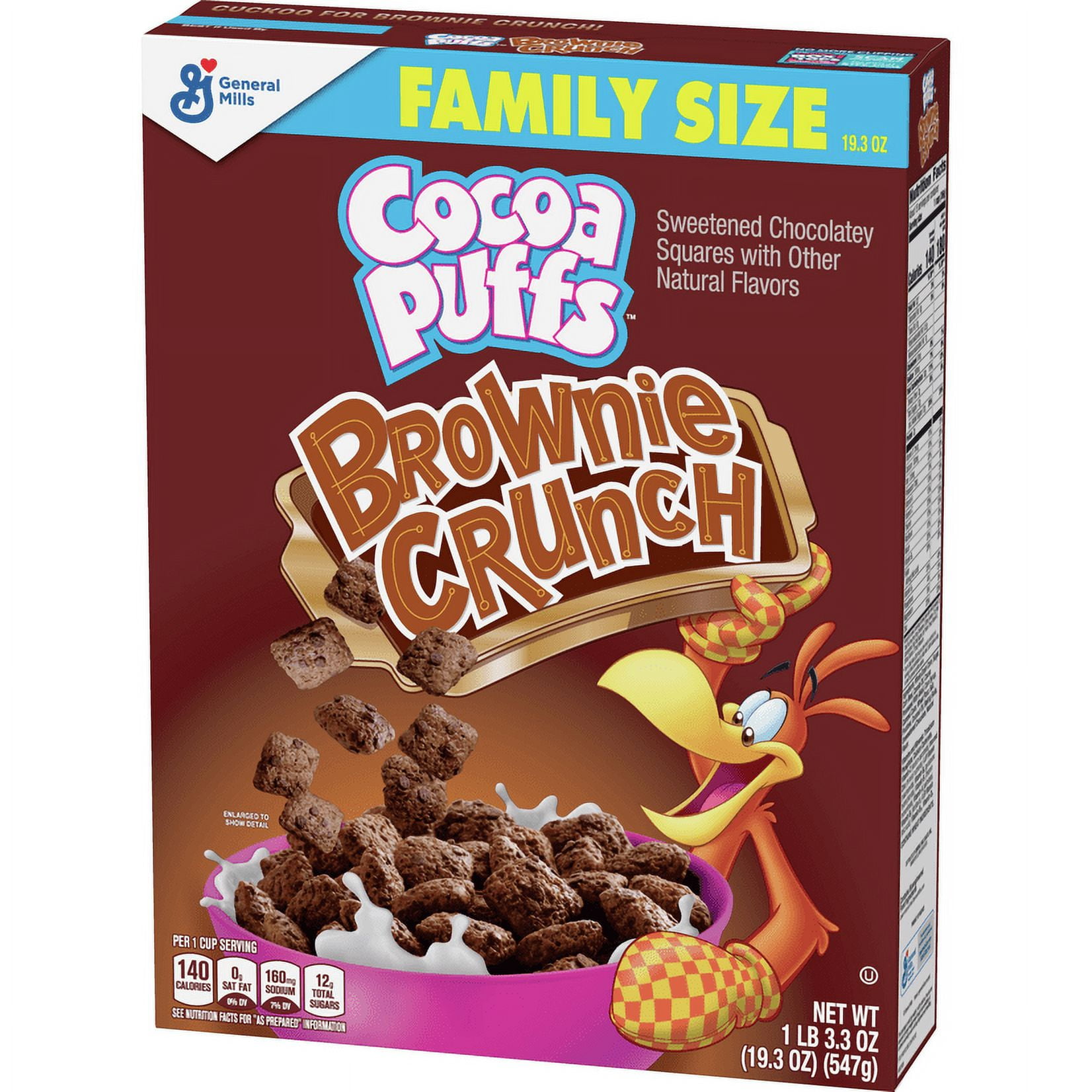 Cocoa Puffs Cereal Bowl