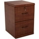 2 Drawer Vertical Wood Lockable Filing Cabinet, Cherry - Walmart.com