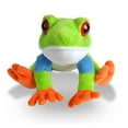 Wild Republic Cuddlekins Red Eyed Tree Frog Stuffed Animal, 12 Inches ...