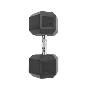CAP Barbell, 115lb Coated Hex Dumbbell, Single - Walmart Business Supplies