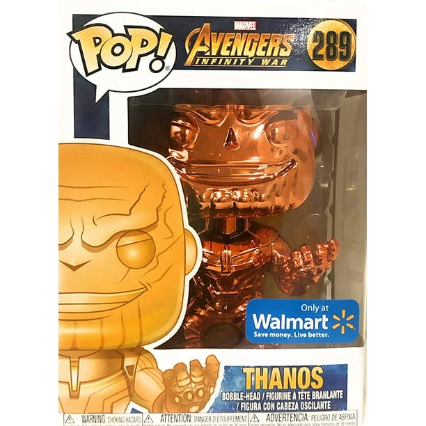Pop Funko Thanos Orange Chrome Walmart Exclusive Vinyl Figure - Walmart.ca