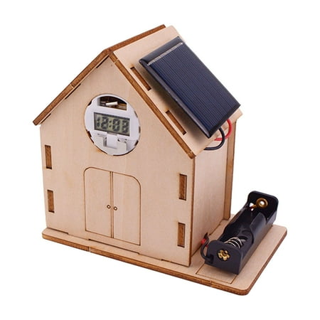 Experiment Projects Solar Clock Educational Toys DIY Material for Girls ...