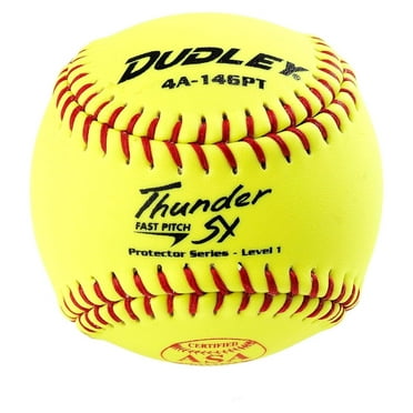 11'' Yellow Practice Softball - Walmart.com