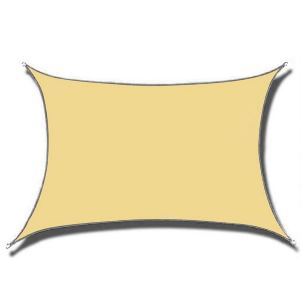 Permeable 2\' X 3\' Beige Sun Shade Sail Fabric Cloth Screen，terrace ...