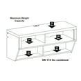 Series 9 Designer Collection 58" Wall-Mounted AV Console - Walmart.com