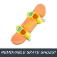Hot Wheels Skate Neon Bones Tony Hawk Fingerboard and Removable Skate ...