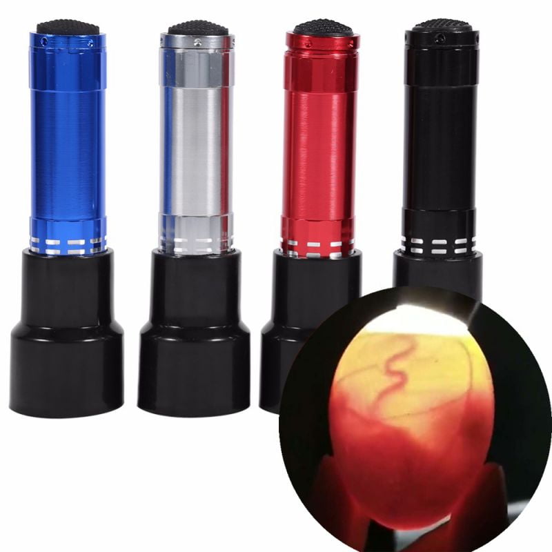 Portable Candler Tester Incubator Candling Lamp for Light Dark Hatching ...