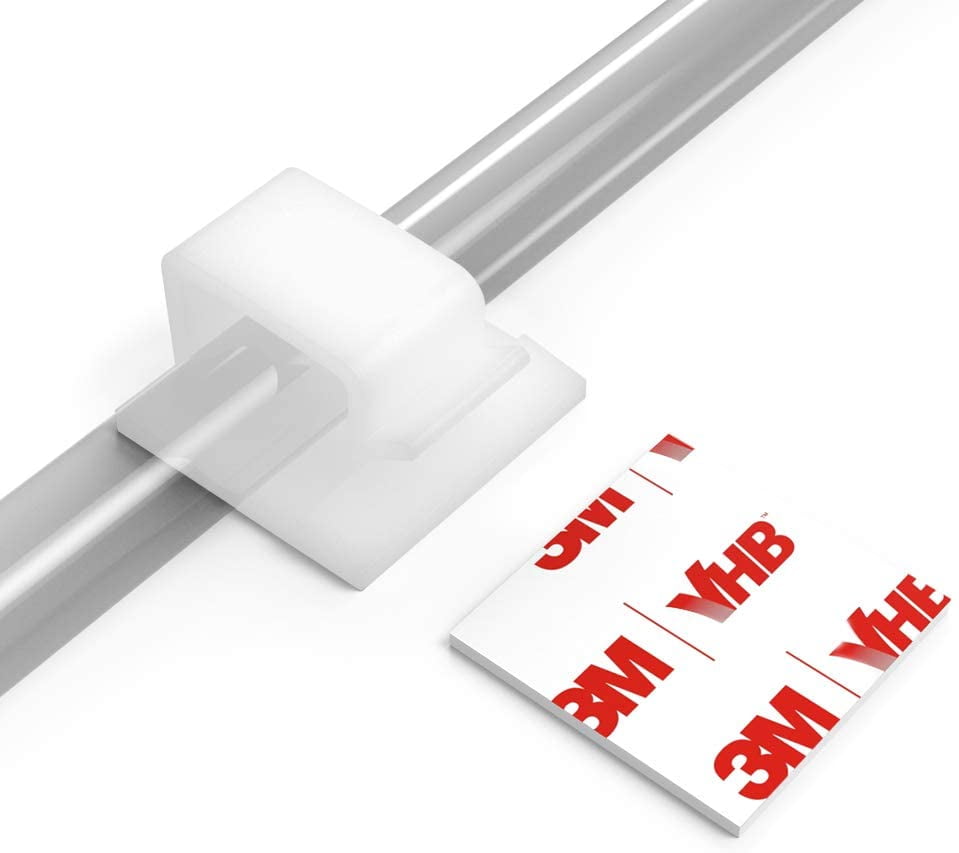 Cable Clips with Strong Self-Adhesive, XIAOXI R Shape Cable Management ...