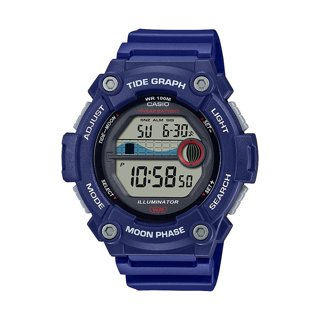 Casio Men's Tide Graph and Moon Phase Watch WS1300H-8AV - Walmart.com