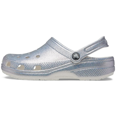 Crocs Unisex Men's and Women's Classic Sparkly Clog | Metallic and ...