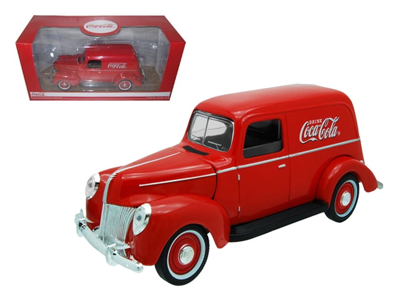 1940 Ford Panel Delivery Van Coca Cola" 1/18 Diecast Car Model by Motor ...