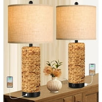 Free Shipping! Partphoner Farmhouse Retro Style Table Lamps Set of 2 ...