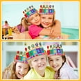 WhatSign First Day of School Crown Craft Kits 24Pcs Back to School ...