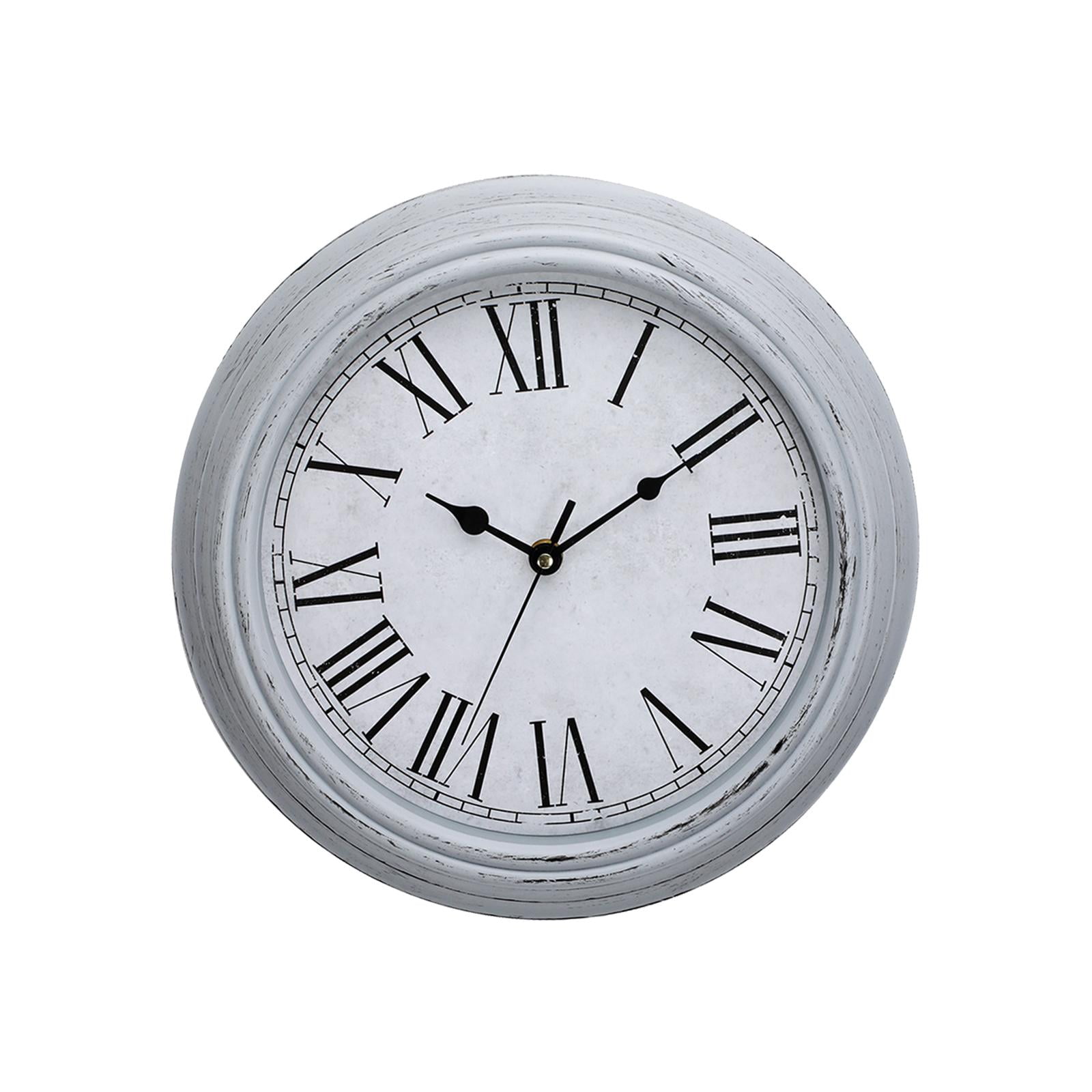 Wall Clock Quiet Non Ticking Decorative Silent 12 Inch Easy To Read For ...