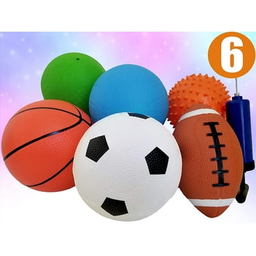 Play Day Mini Sports Balls, 3 Piece - Walmart.com