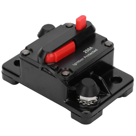 Auto Switch Fuse Holder, DC12-42V Residual Current Protection Circuit ...