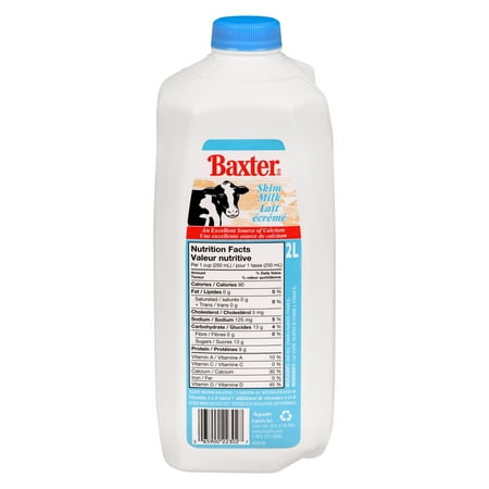 Baxter Skim Milk, 2L - Walmart.ca