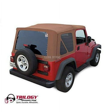 Sierra Offroad Replacement Soft Top, fits Jeep Wrangler TJ Model 1997 ...
