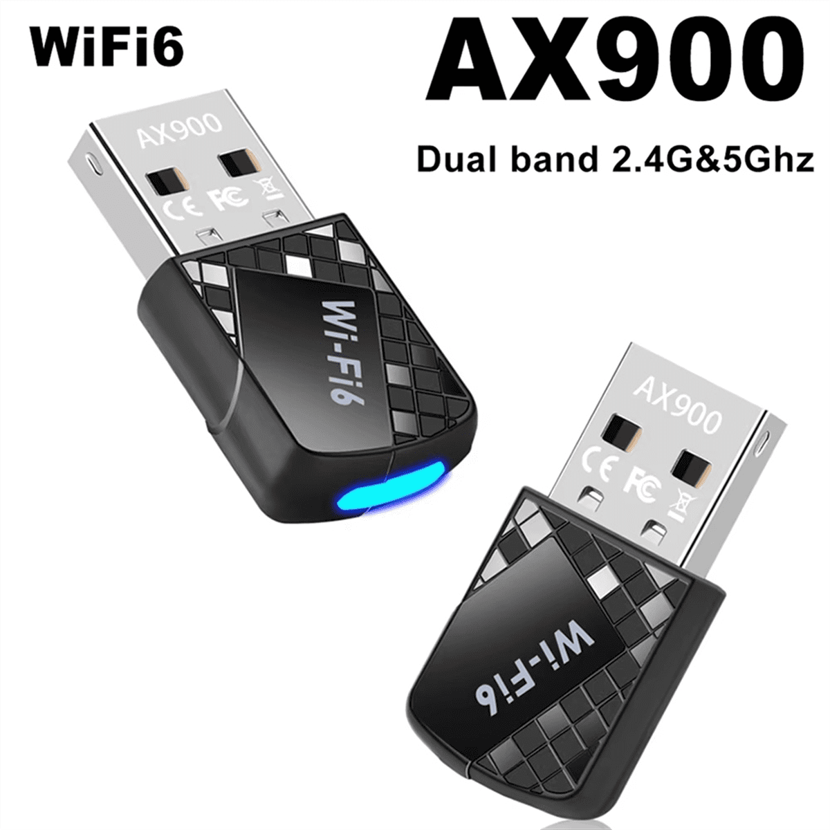 Click here for Unbranded 900mbps Usb Wifi 6 Adapter 2.4g 5g Dual... prices