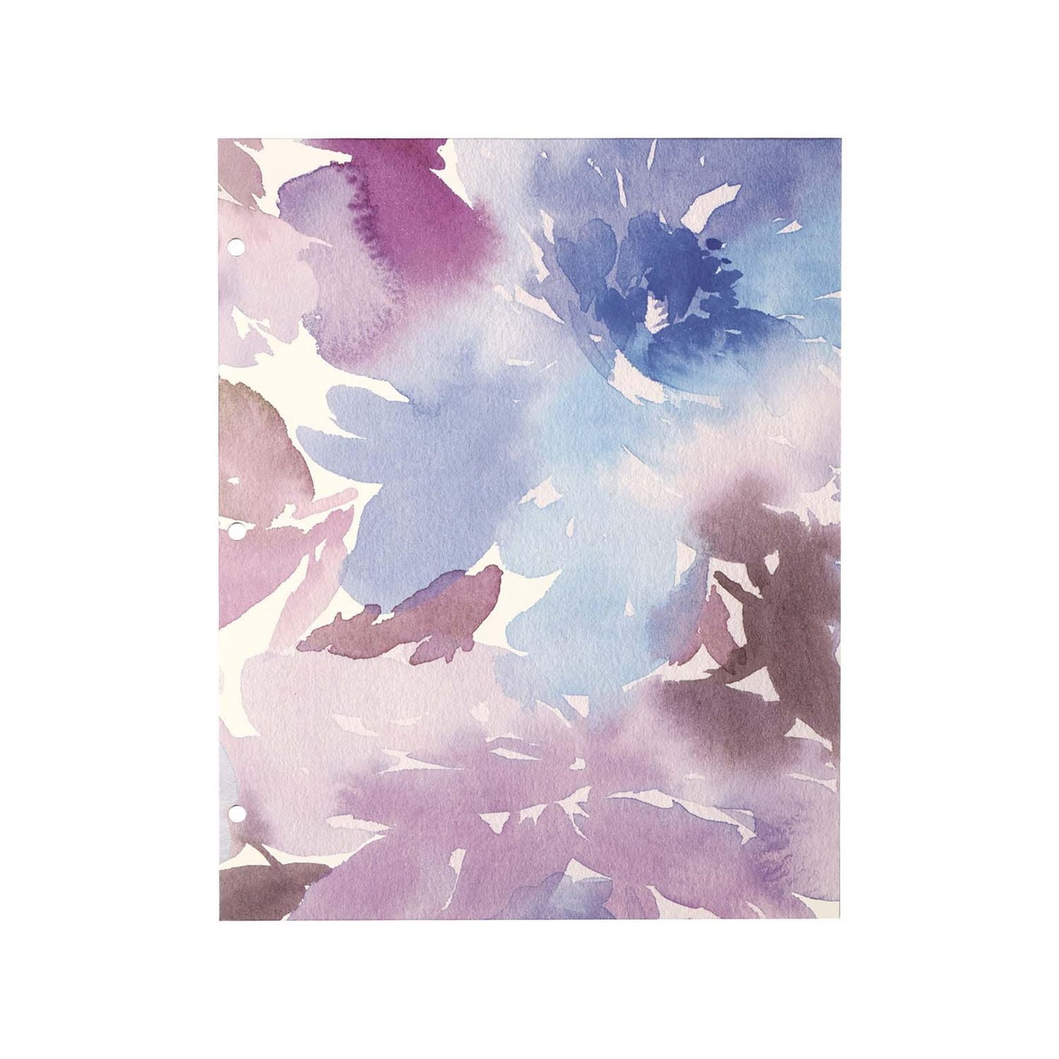 Click here for Pen+Gear Blue Floral Paper Portfolio prices