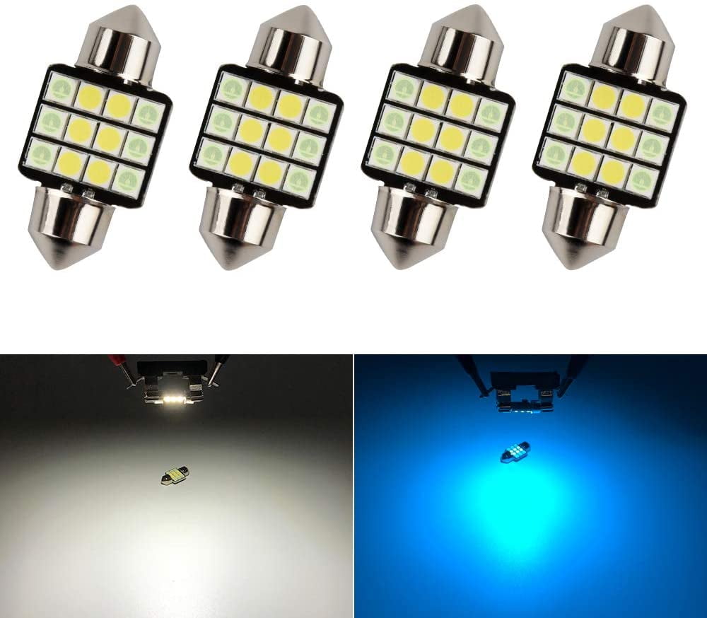 Dual Colors DE3022 LED Bulb 31mm Festoon LED Bulb White Super Bright ...