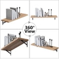 FUGee-10 Inch Shelf Brackets , 10 Pack Heavy Duty L Brackets for ...