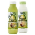 Garnier Fructis Smoothing Treat Shampoo with Avocado Extract, 11.8 fl ...