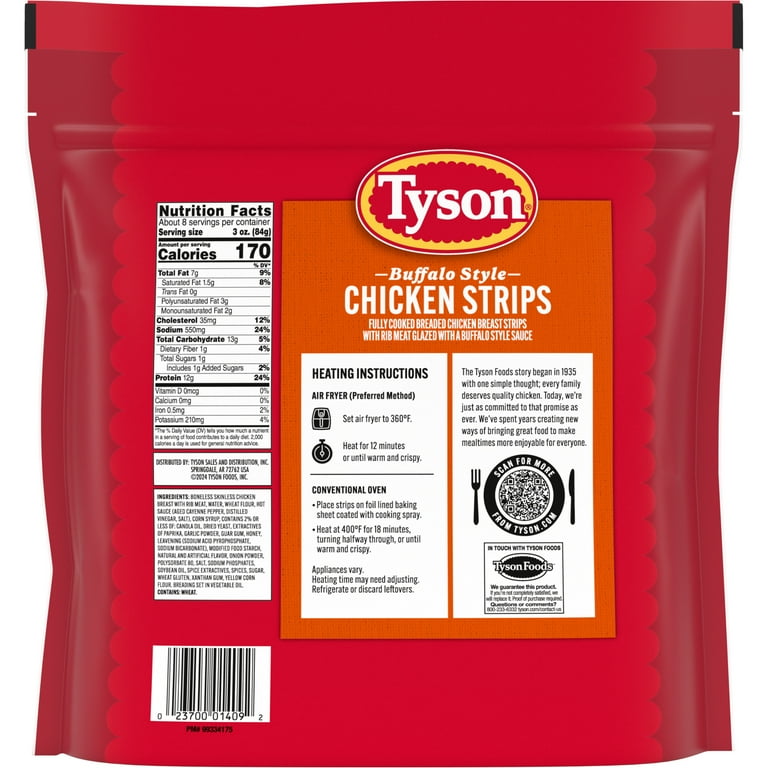 Walmart Tyson Chicken Strips