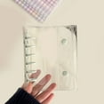 6 Rings PVC Binder Cover Card Album Covers Waterproof for Refillable ...