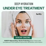 Fortify Skincare De-Puffing Under Eye Pads, Collagen and Zeolite ...