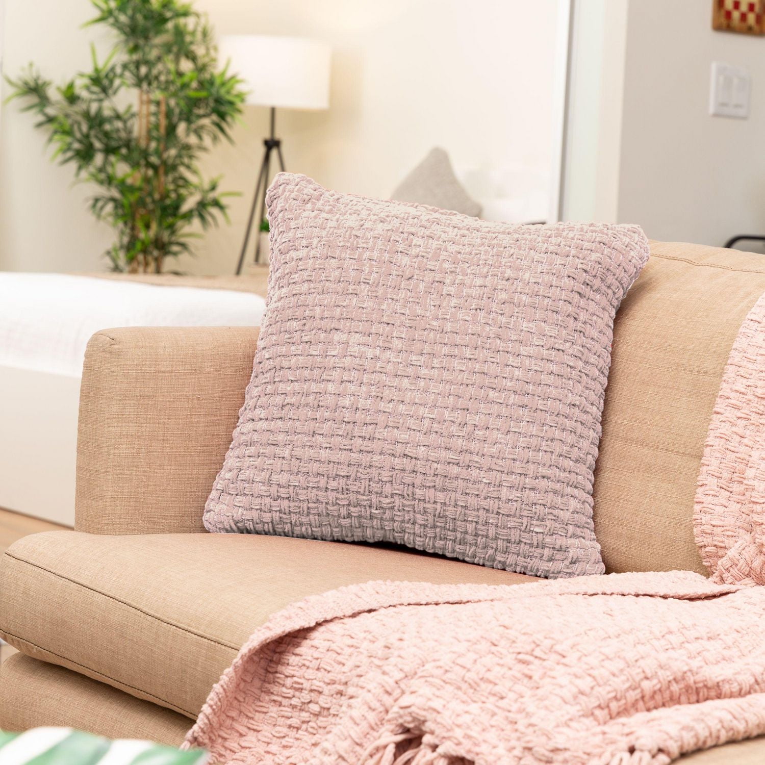 Click here for Fabstyles Chenille Basket Weave Polyester Cushion... prices