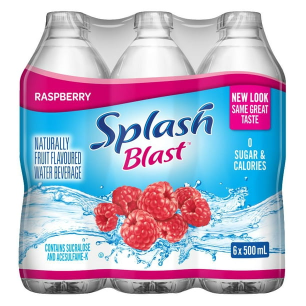 Splash Blast Raspberry 6x500ml, 6x500ml - Walmart.ca