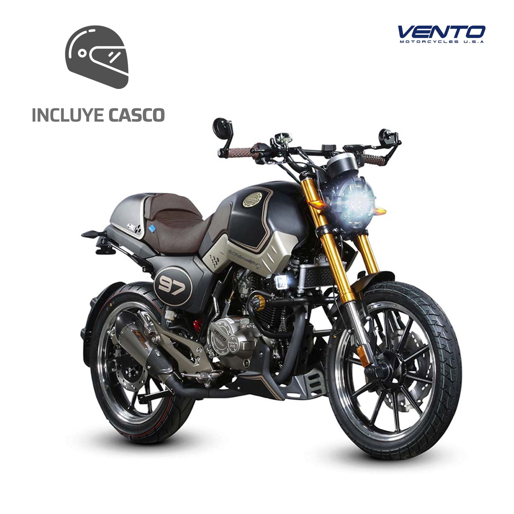 Motocicleta Vento Screamer Sportivo Negro 2023 VENTO Screamer Rebels ...