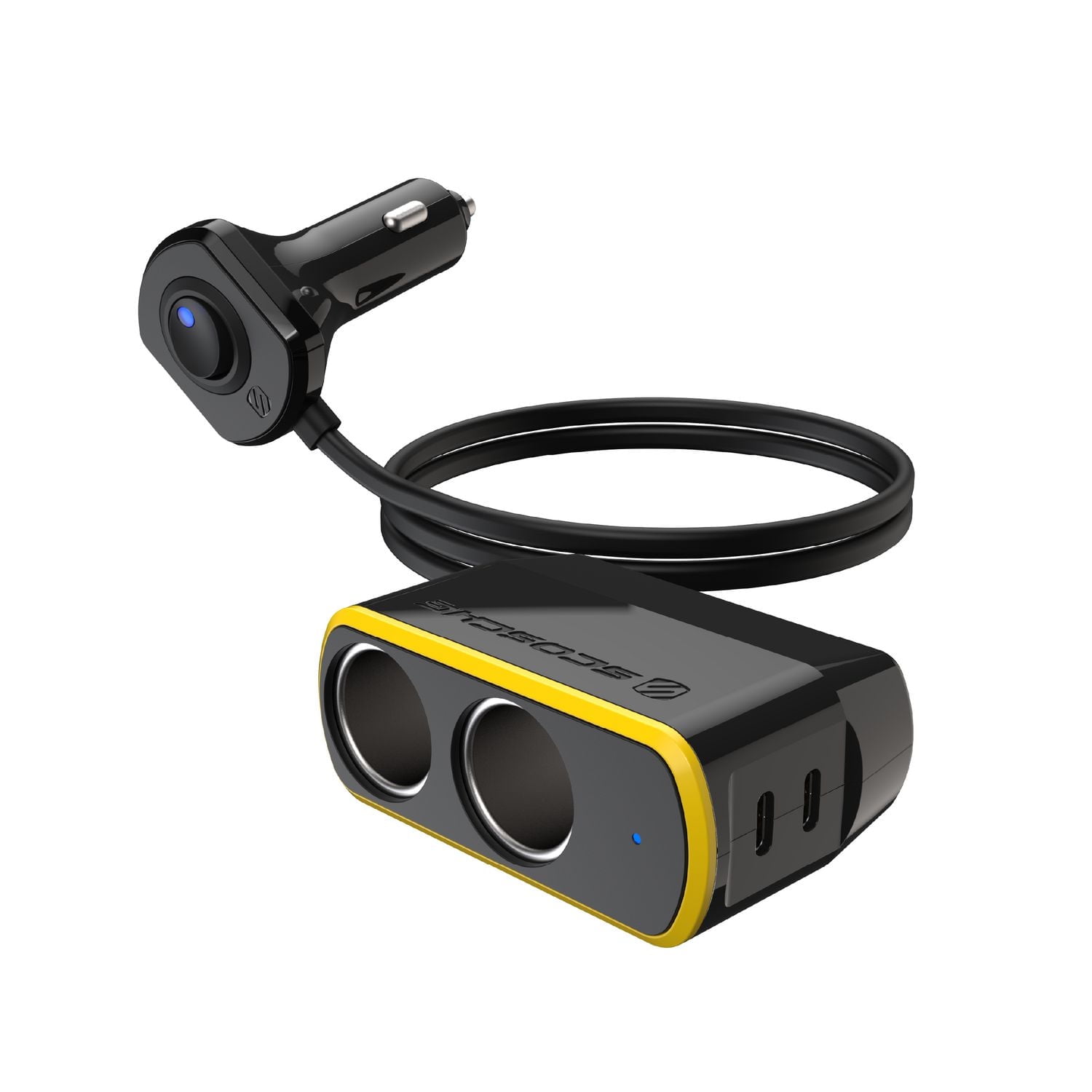 Click here for Scosche Dclspd402sw 12v Adapter With Dual Usb C Po... prices