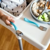 green sprouts Learning Cutlery Set-Aqua-12mo+ - Walmart.com